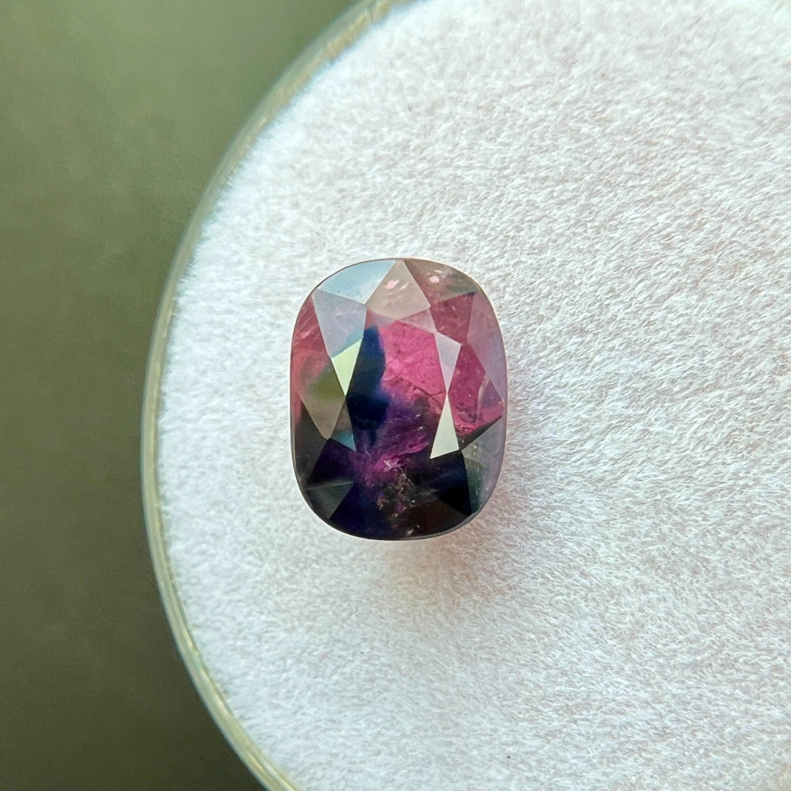 UNIQUE 2.17ct Natural WINZA Sapphire Ruby Blue Red UNTREATED Rare Gems ...